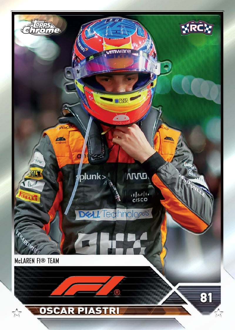 Top 2023 Topps Chrome® Formula 1 Cards - Topps Ripped
