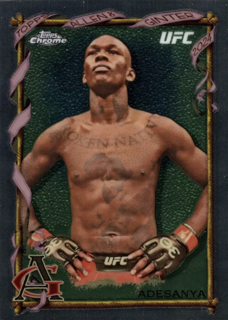 Best Israel Adesanya Topps UFC Cards to Collect