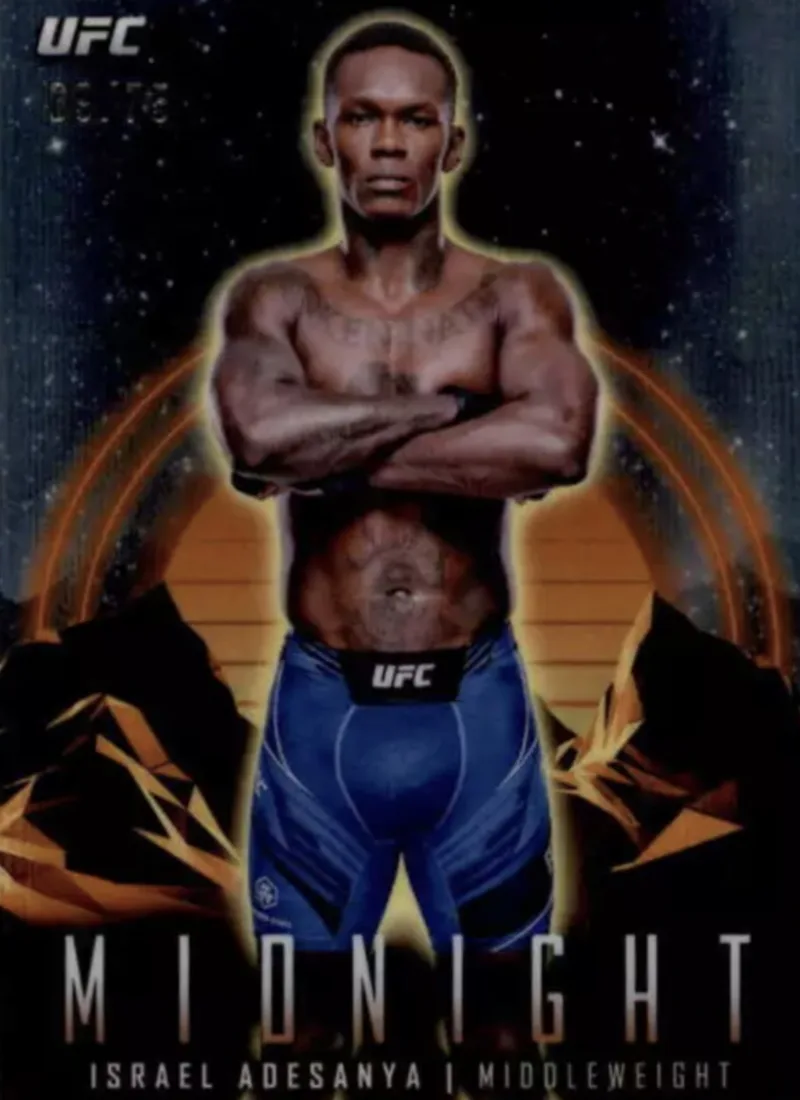Topps UFC Fighter Profile | Israel Adesanya - Topps Ripped