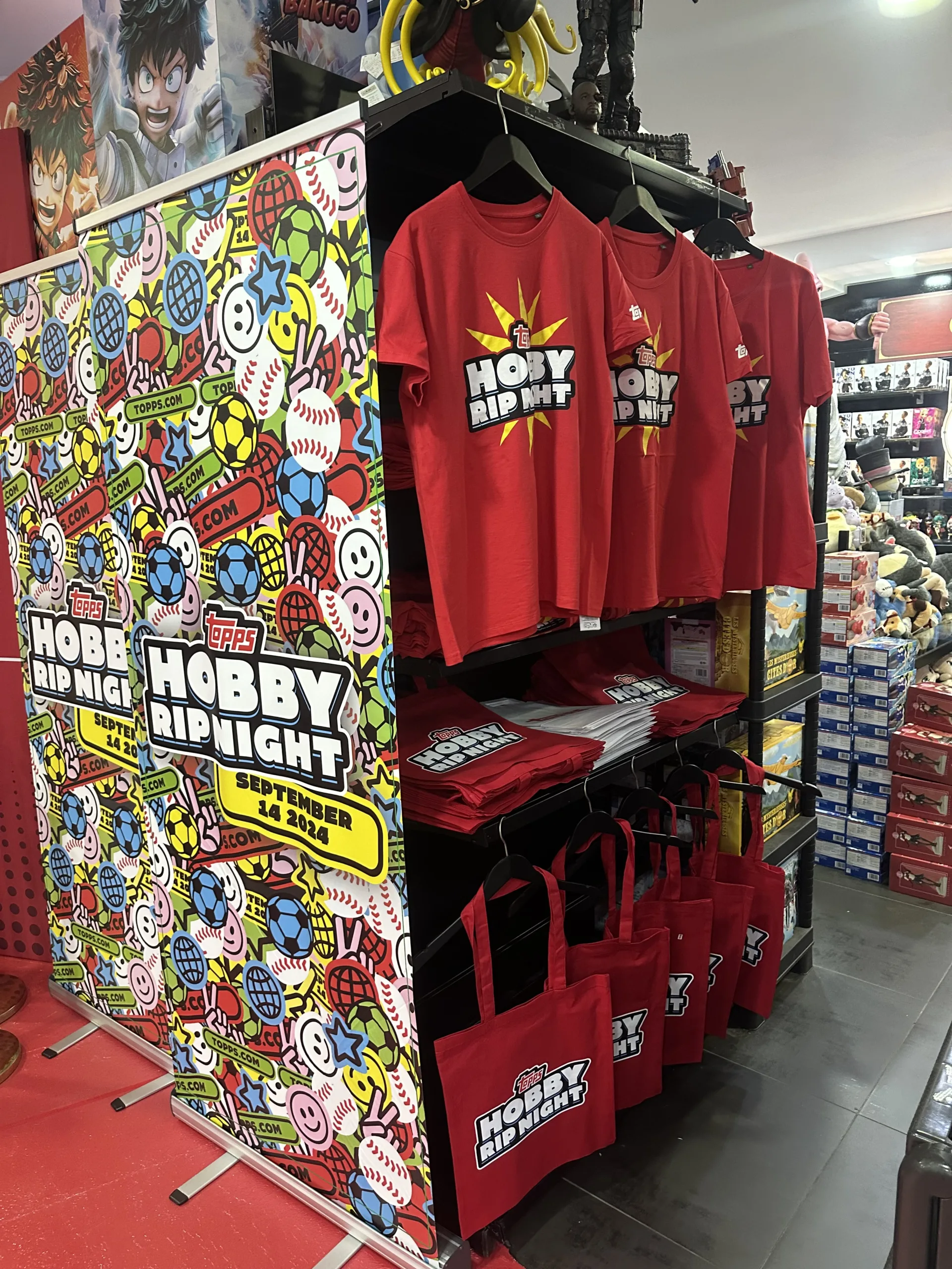 Topps Hobby Rip Night | Manga Story, Paris