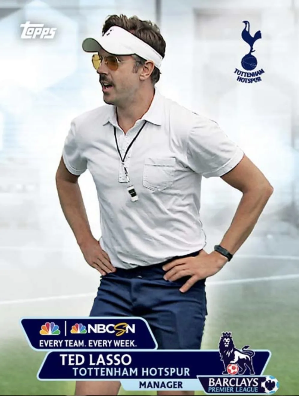 Topps Ripped x SNL50 | 2014 Topps Ted Lasso Card