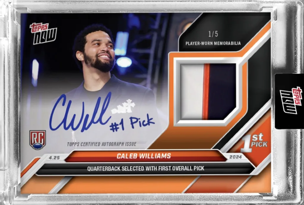 Caleb Williams Cards To Collect - Topps Ripped