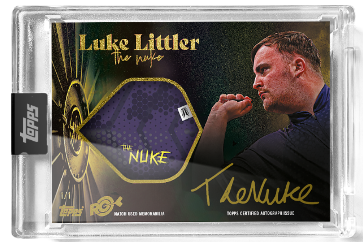 Luke Littler – Upcoming Launch - Topps Ripped