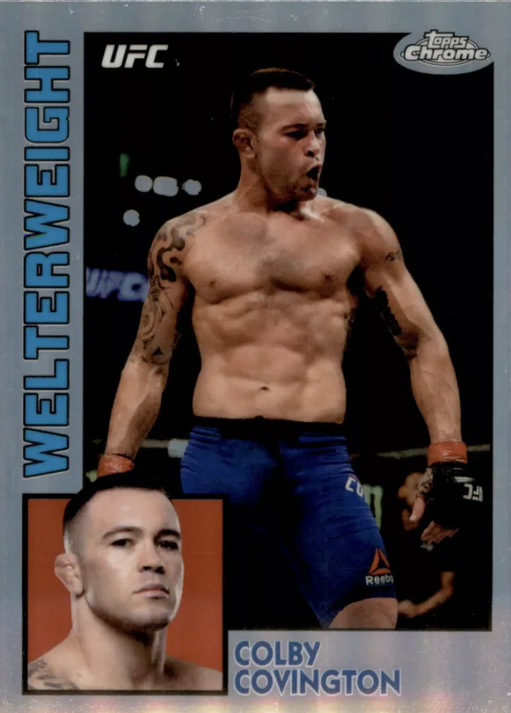 Colby Covington Cards to Collect - Topps Ripped