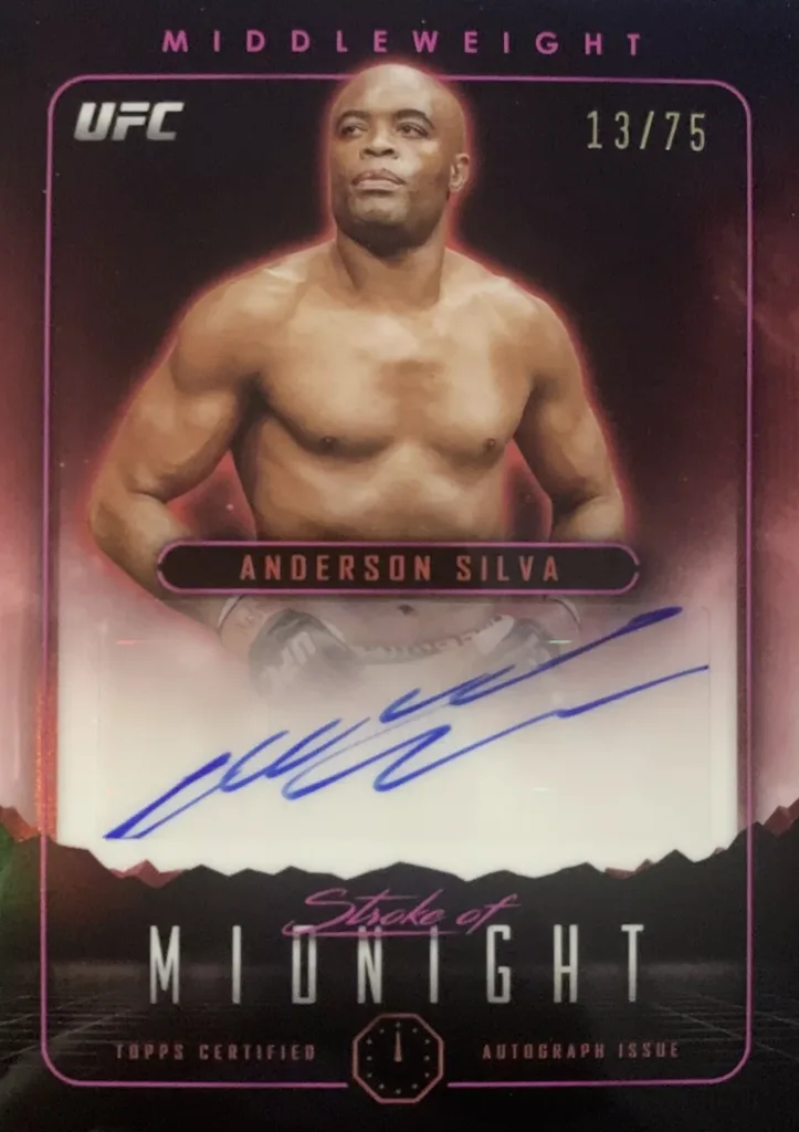 5 Best Anderson Silva Cards to Collect - Topps Ripped