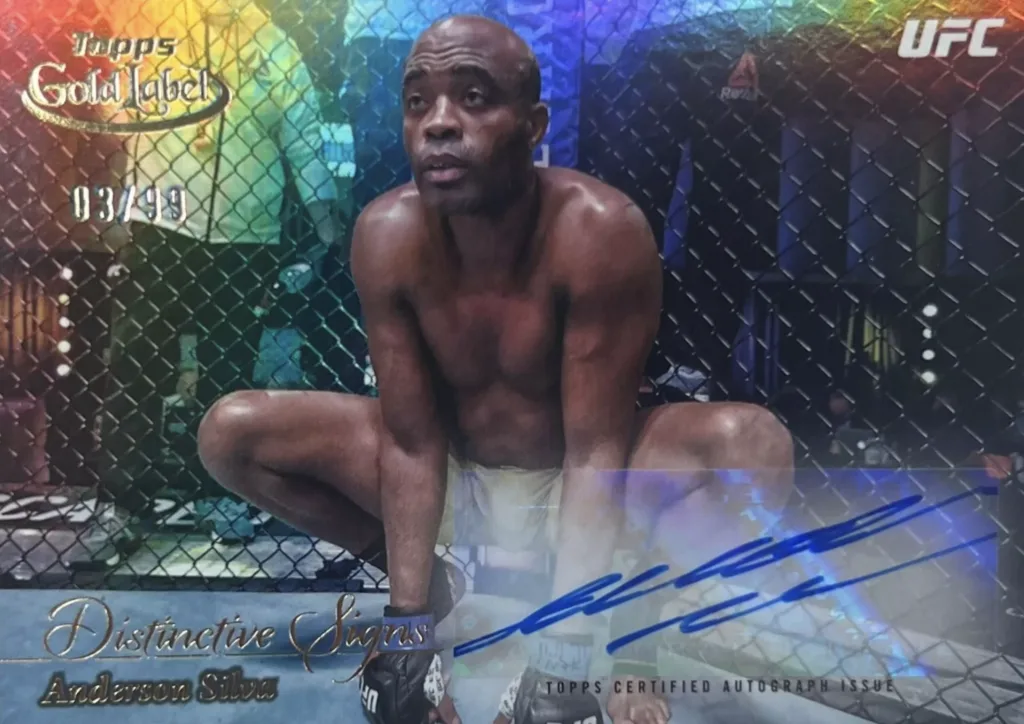 5 Best Anderson Silva Cards to Collect - Topps Ripped