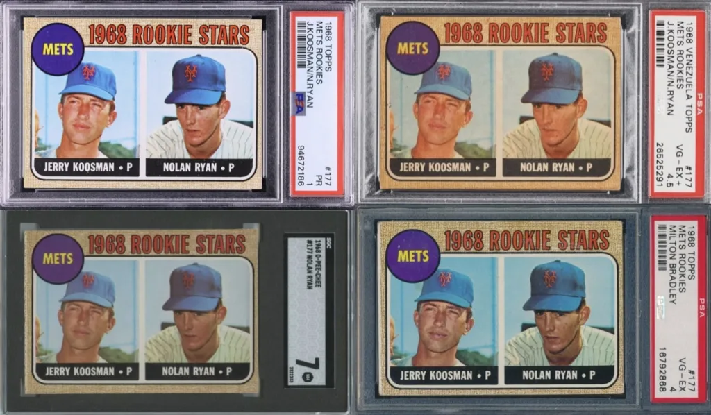 Nolan Ryan’s Four Rookie Cards | Vintage Vault - Topps Ripped