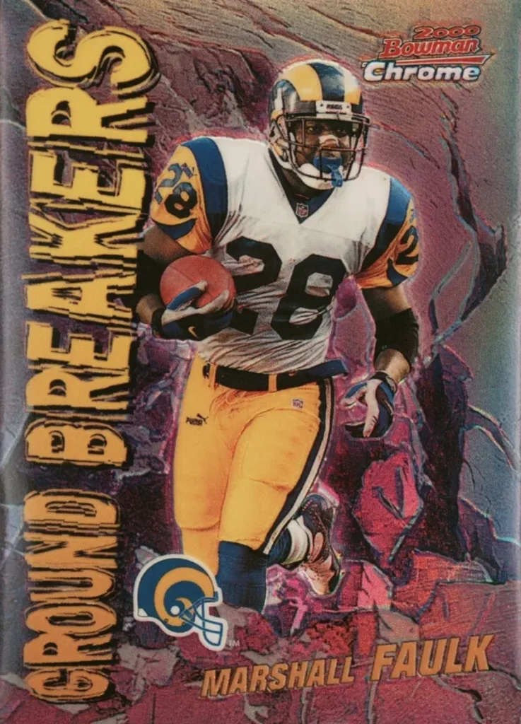 Marshall Faulk’s Top Topps Football Cards