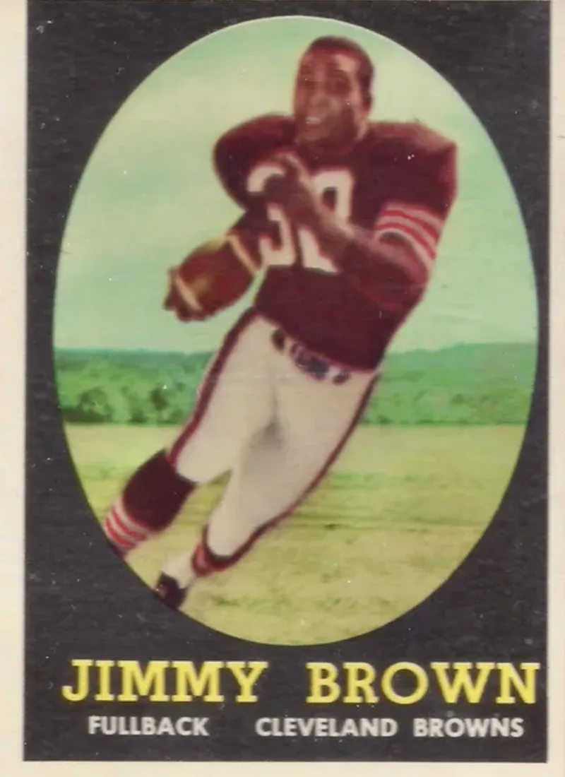 The Best RBs of the 1950s and Their Cards