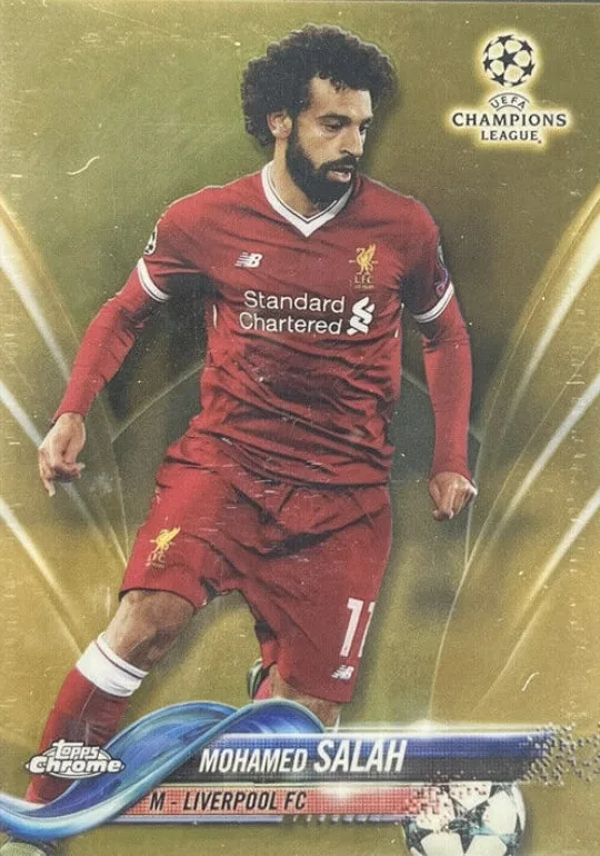 5 Best Mohamed Salah Topps Cards to Collect - Topps Ripped