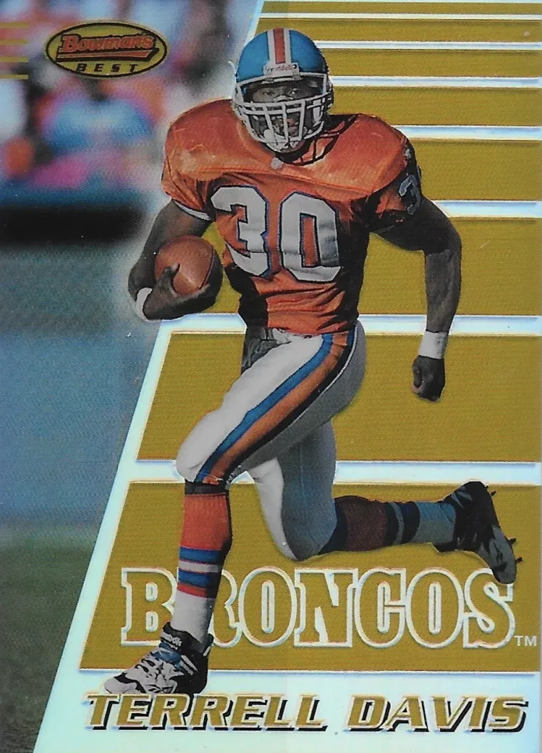 Terrell Davis’ Best Topps Football Cards to Collect
