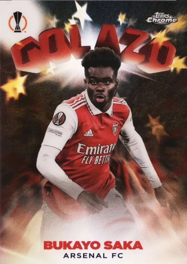 5 Best Bukayo Saka Topps Cards to Collect - Topps Ripped