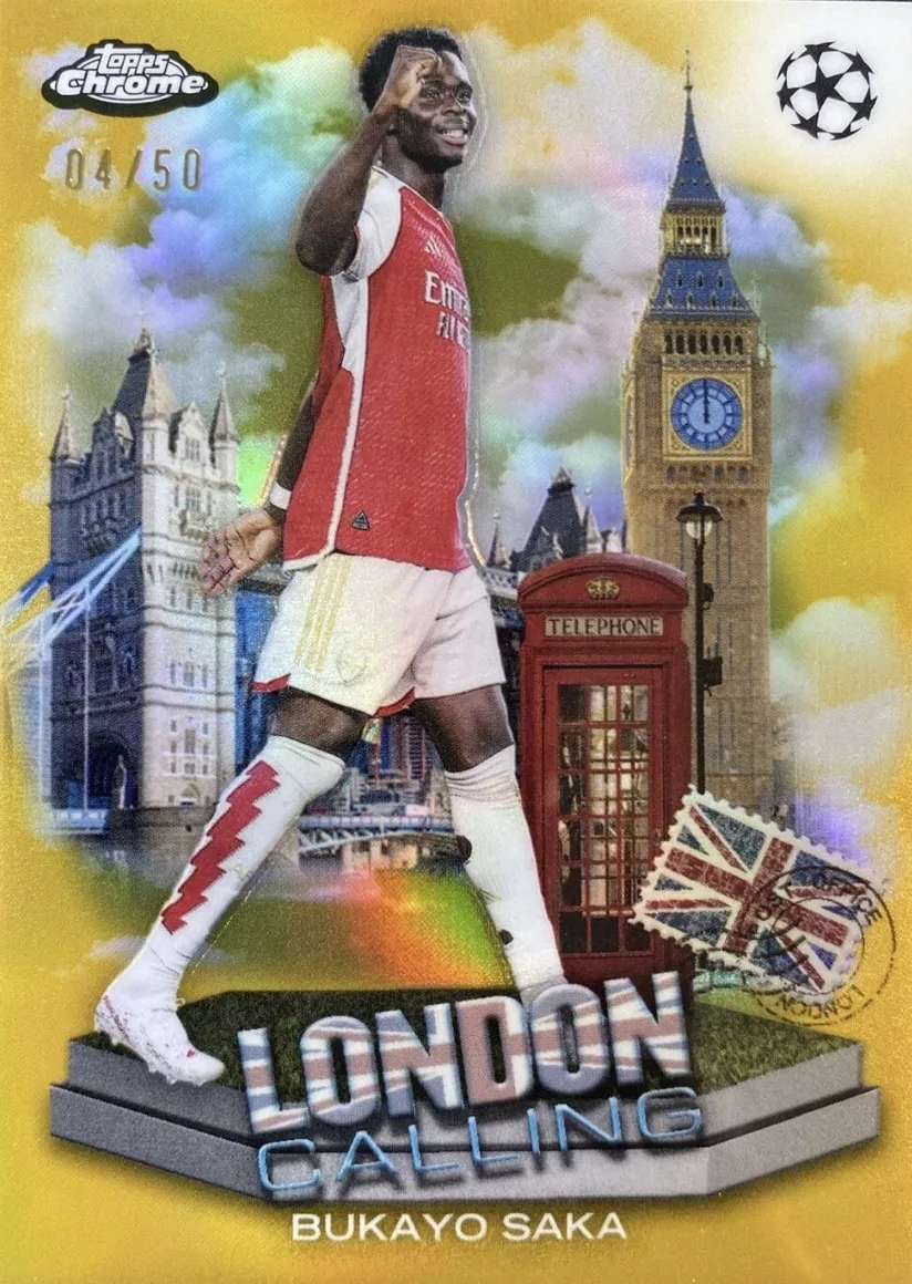 5 Best Bukayo Saka Topps Cards to Collect - Topps Ripped