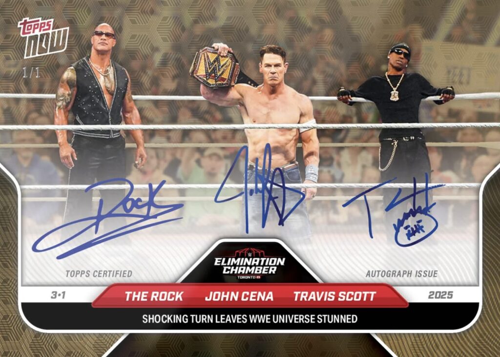 WWE Topps NOW® | Elimination Chamber - Topps Ripped