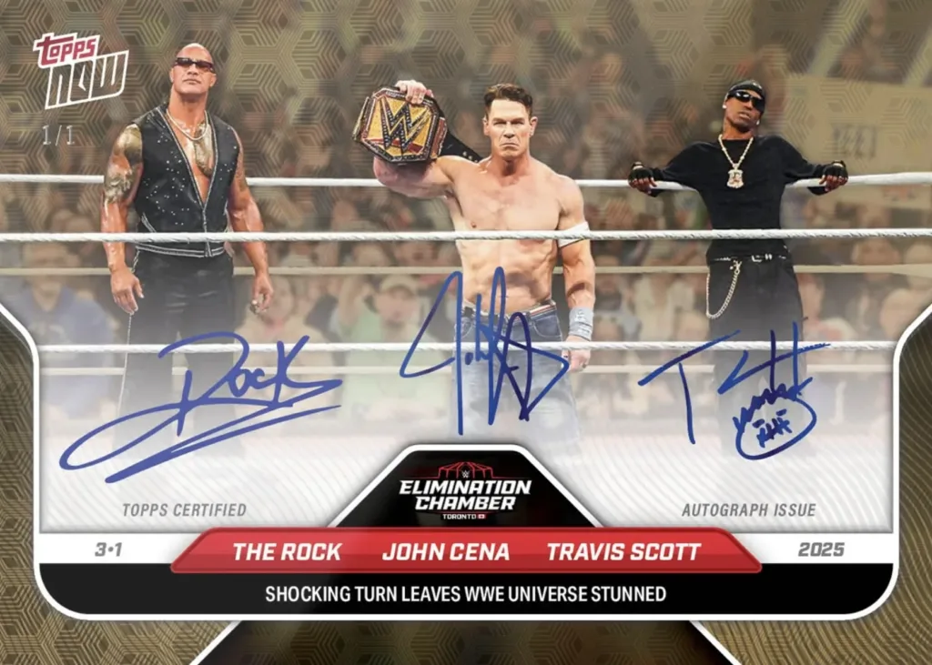 Topps WWE Elimination Chamber Cards to Collect