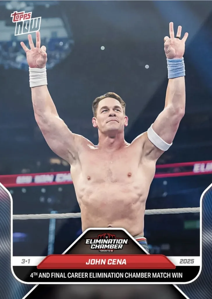 WWE Topps NOW® | Elimination Chamber - Topps Ripped
