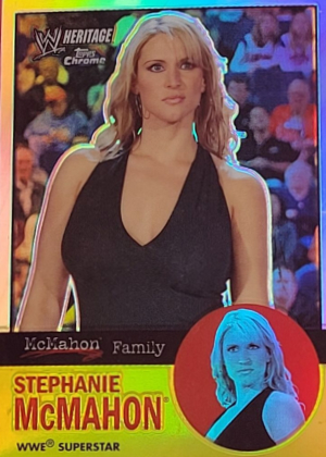 Billion Dollar Princess—aka Stephanie McMahon—Topps WWE cards