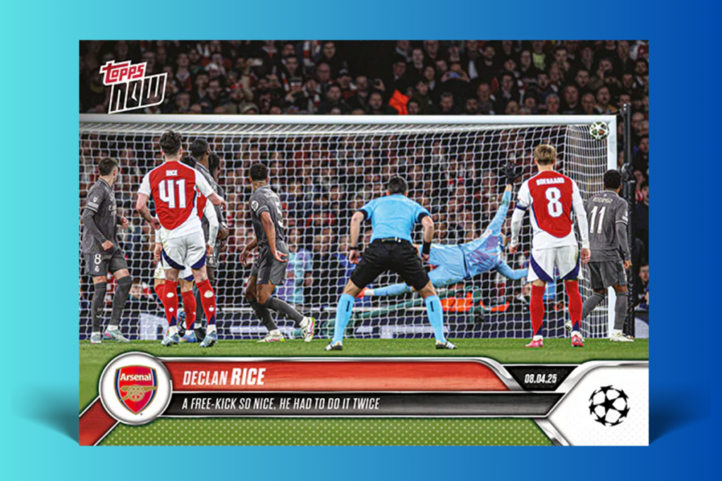 7 Iconic UCL Free-Kick Moments & Their Topps Cards - Topps Ripped