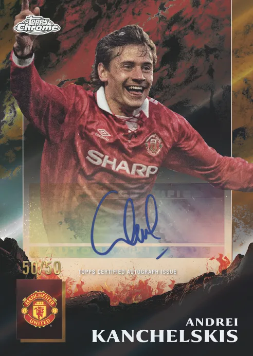 How to Collect 2024/25 Topps Chrome Deluxe Edition Manchester United ...