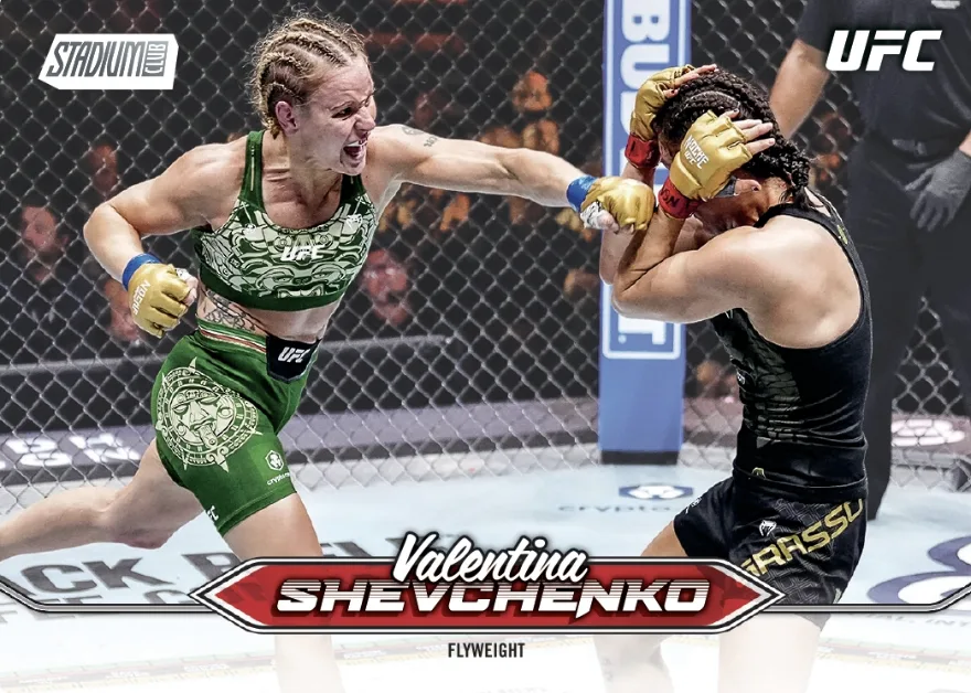 Checklist Spotlight: 2025 Topps Stadium Club UFC Checklist, Boxes & Autos