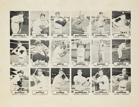 1961 Topps Dice Game Willie Mays Auction Reignites Chase