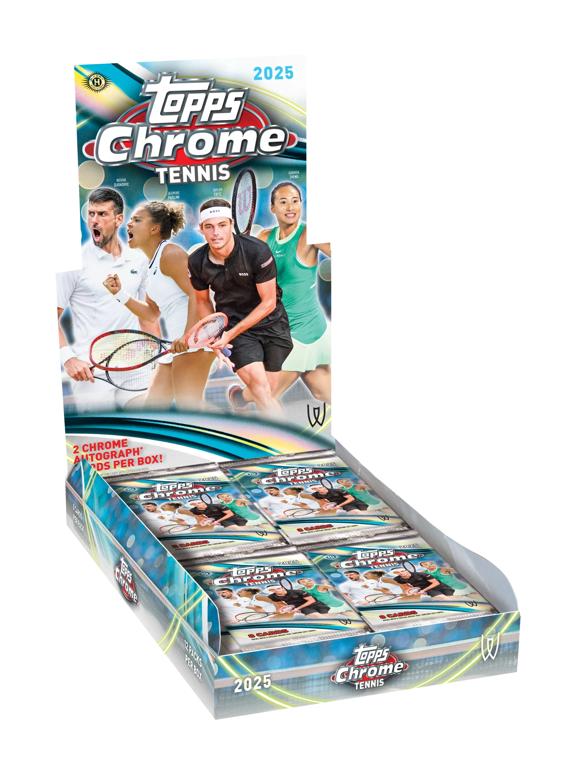 2025 Topps Chrome Tennis Hobby Box: A First Look - Topps Ripped