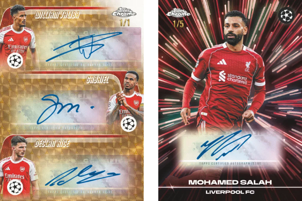 2025/26 Topps Chrome® UEFA Club Competitions is Here! - Topps Ripped